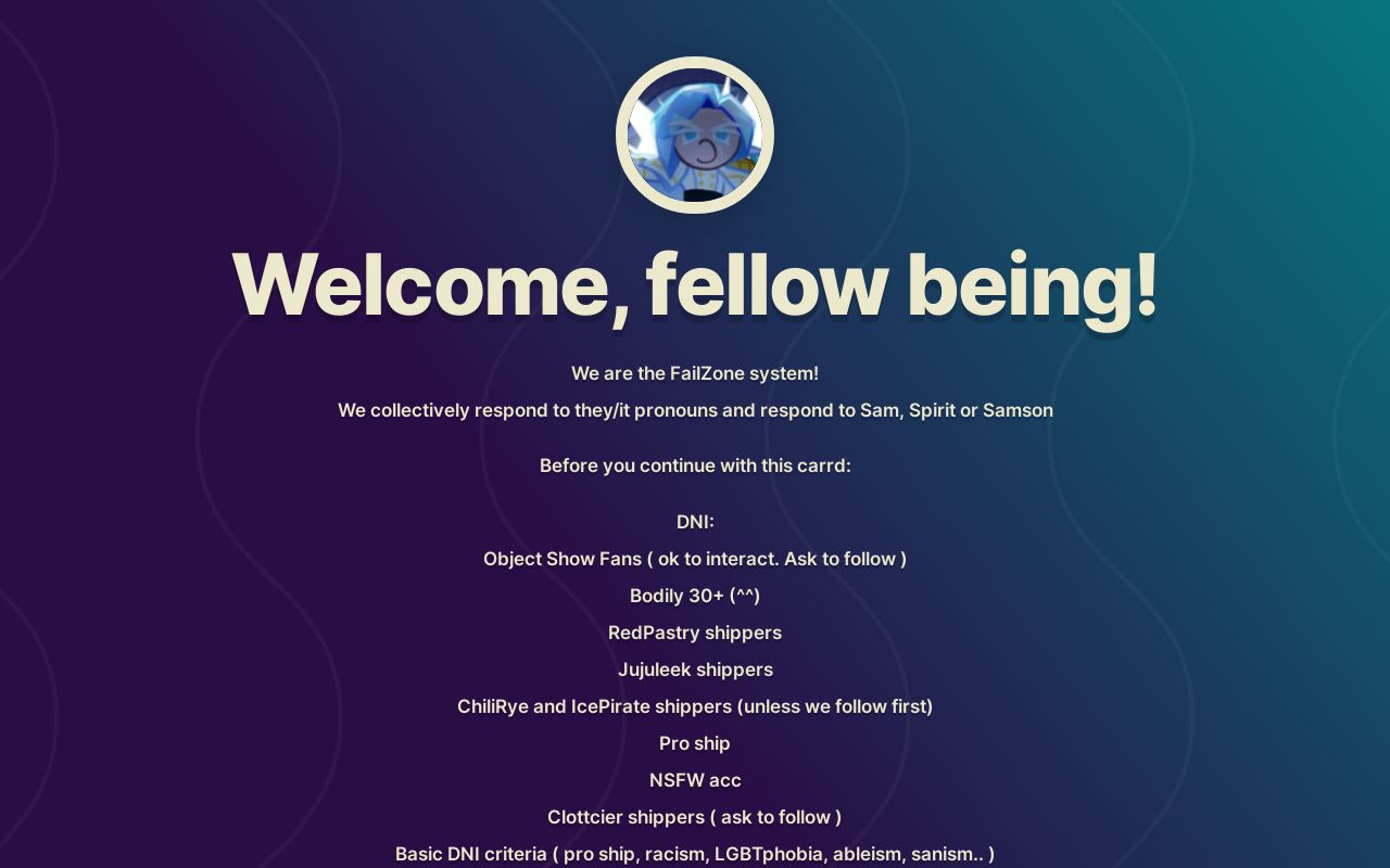 FailZone System Carrd!!!